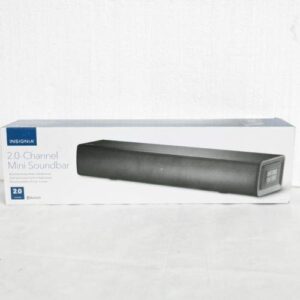 insignia(tm) - 2.0-channel soundbar - black