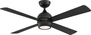 fanimation fp7652bl kwad 52 ceiling fan, black 15.05x52.00x52.00