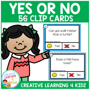 yes or no questions task cards