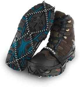 yaktrax pro spikes black l