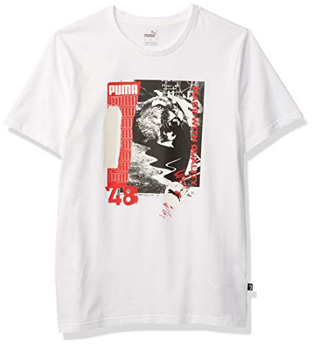 PUMA Photo Tee White LG