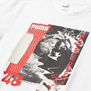 PUMA Photo Tee White LG