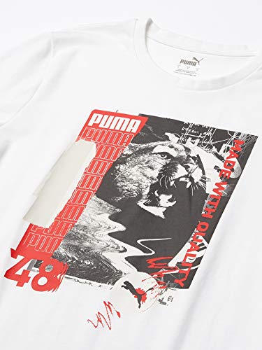 PUMA Photo Tee White LG