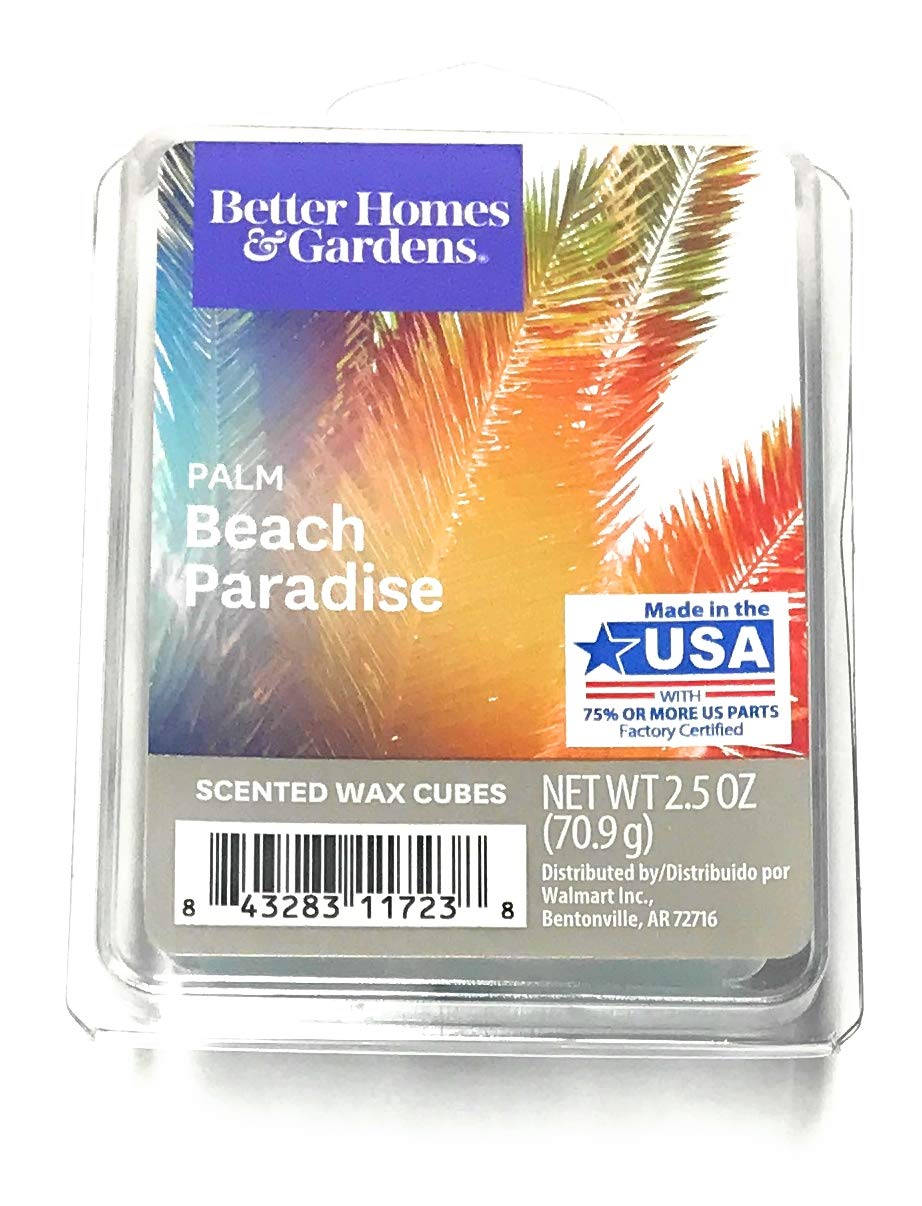 Better Homes & Gardens Scented Wax Cubes, 2.5 oz (Palm Beach Paradise, 2.5 Oz)