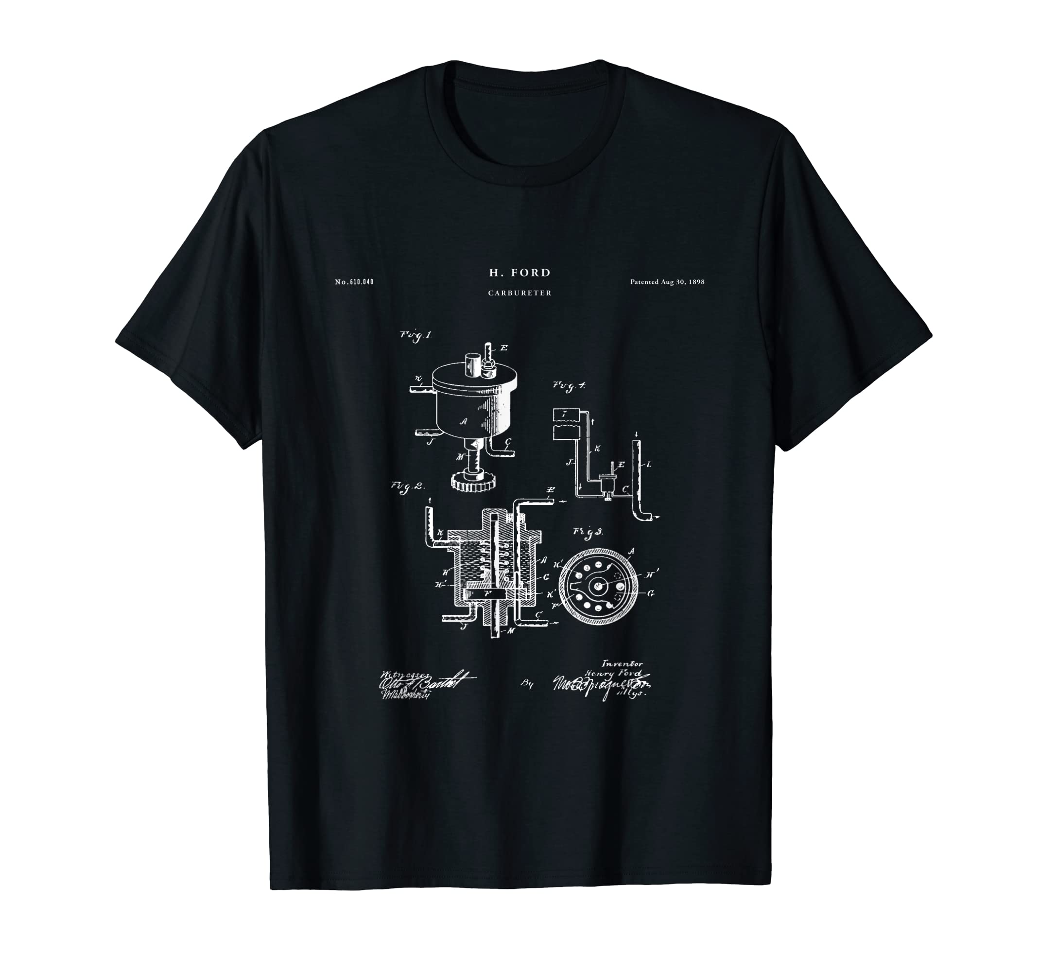 Carburetor Patent - Ford T-Shirt