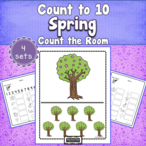 count to 10 spring count the room