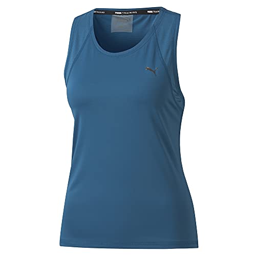 PUMA Women's Train Favorite Racerback Tank, Digi-Blue, L