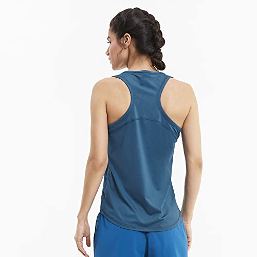 PUMA Women's Train Favorite Racerback Tank, Digi-Blue, L