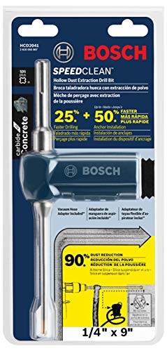 BOSCH HCD2041 1/4 In. x 9 In. SDS-plus Speed Clean Dust Extraction Bit