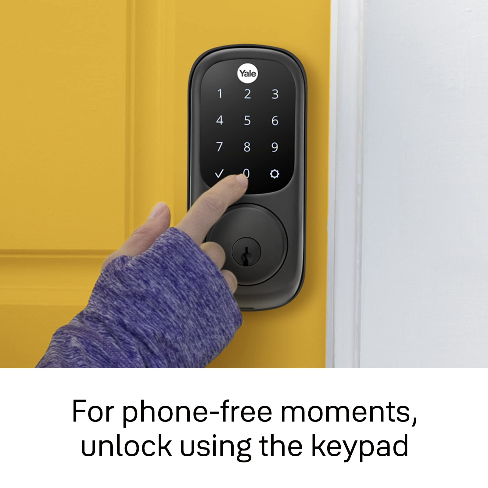 Yale Assure Lock - Wi-Fi Touchscreen Smart Lock with Valdosta Lever