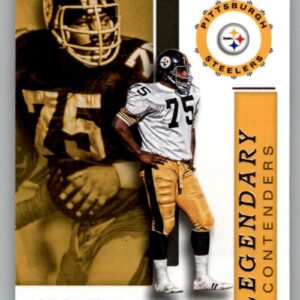 2019 Panini Contenders Legendary Contenders #LC-JG Joe Greene Pittsburgh Steelers Football Card