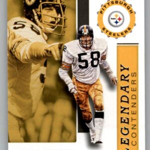 2019 Panini Contenders Legendary Contenders #LC-JL Jack Lambert Pittsburgh Steelers Football Card