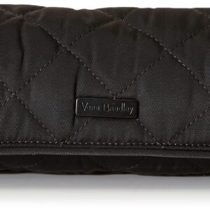 Vera Bradley Women's Performance Twill on a Roll Makeup Brush & Pencil Case, Black, One Size