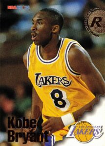 1996-97 nba hoops skybox basketball #281 kobe bryant rookie card lakers