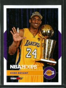 2016-17 nba hoops kobe 2k #12 kobe bryant los angeles lakers official basketball card made by panini america