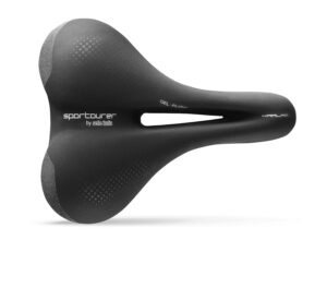 selle italia, kaalam gel flow saddle, black, l2 one size