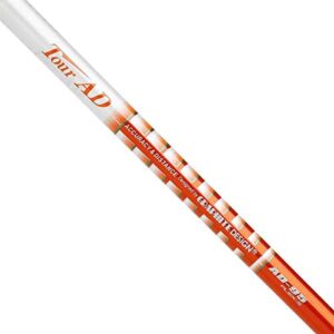 graphite design tour ad utility/driving iron 95 orange + adapter & grip (stiff) (ping g410)