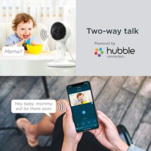 Motorola LUX64 by Hubble Connected Video Baby Monitor – 4.3" Parent Unit and 1080p Wi-Fi Viewing for Baby, Elderly, Pet - 2-Way Audio, Night Vision, Digital Zoom, Hubble App