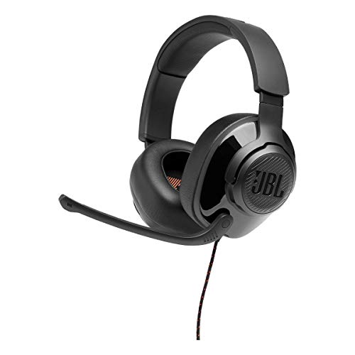 JBL Quantum 300 - Wired Over-Ear Gaming Headphones with JBL Quantum Engine Software - Black, Large