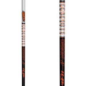 graphite design tour ad iz hybrid 65 shaft + adapter & grip (senior - r2) (ping g410)