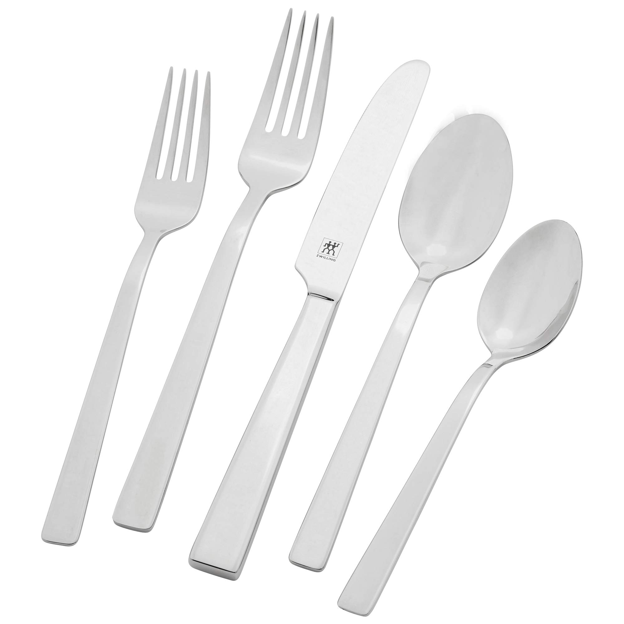 ZWILLING KING (POLISHED) 45-PC DINNER SET, 18/10 STAINLESS STEEL