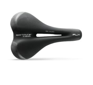 selle italia, women's flx gel flow saddle, black, l2, one size