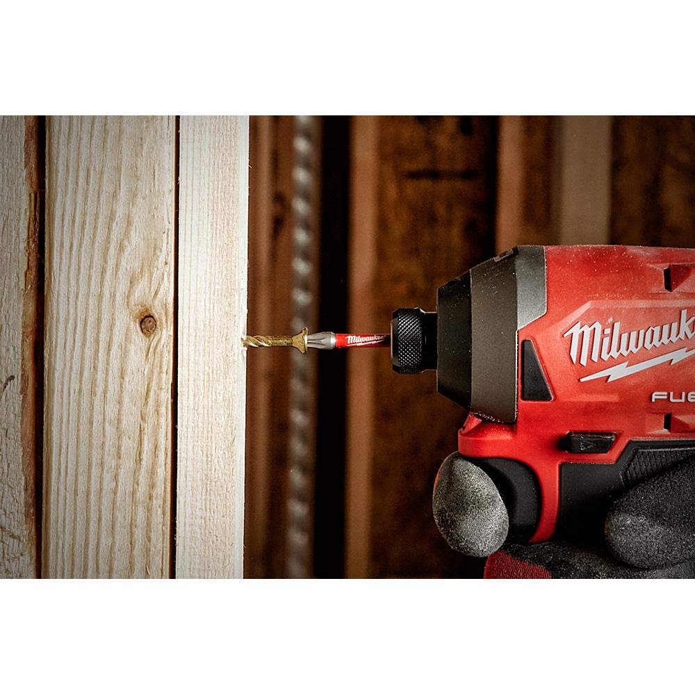 Milwaukee SHOCKWAVE #1 Phillips Bit Pack of 5, 3.5 Inch Length