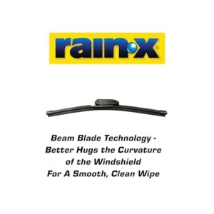 Rain-X 810165 Latitude 2-In-1 Water Repellent Wiper Blades, 22 Inch Windshield Wipers (Pack Of 2), Automotive Replacement Windshield Wiper Blades With Patented Rain-X Water Repellency Formula