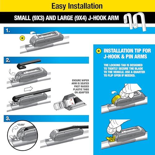 Rain-X 810165 Latitude 2-In-1 Water Repellent Wiper Blades, 22 Inch Windshield Wipers (Pack Of 2), Automotive Replacement Windshield Wiper Blades With Patented Rain-X Water Repellency Formula