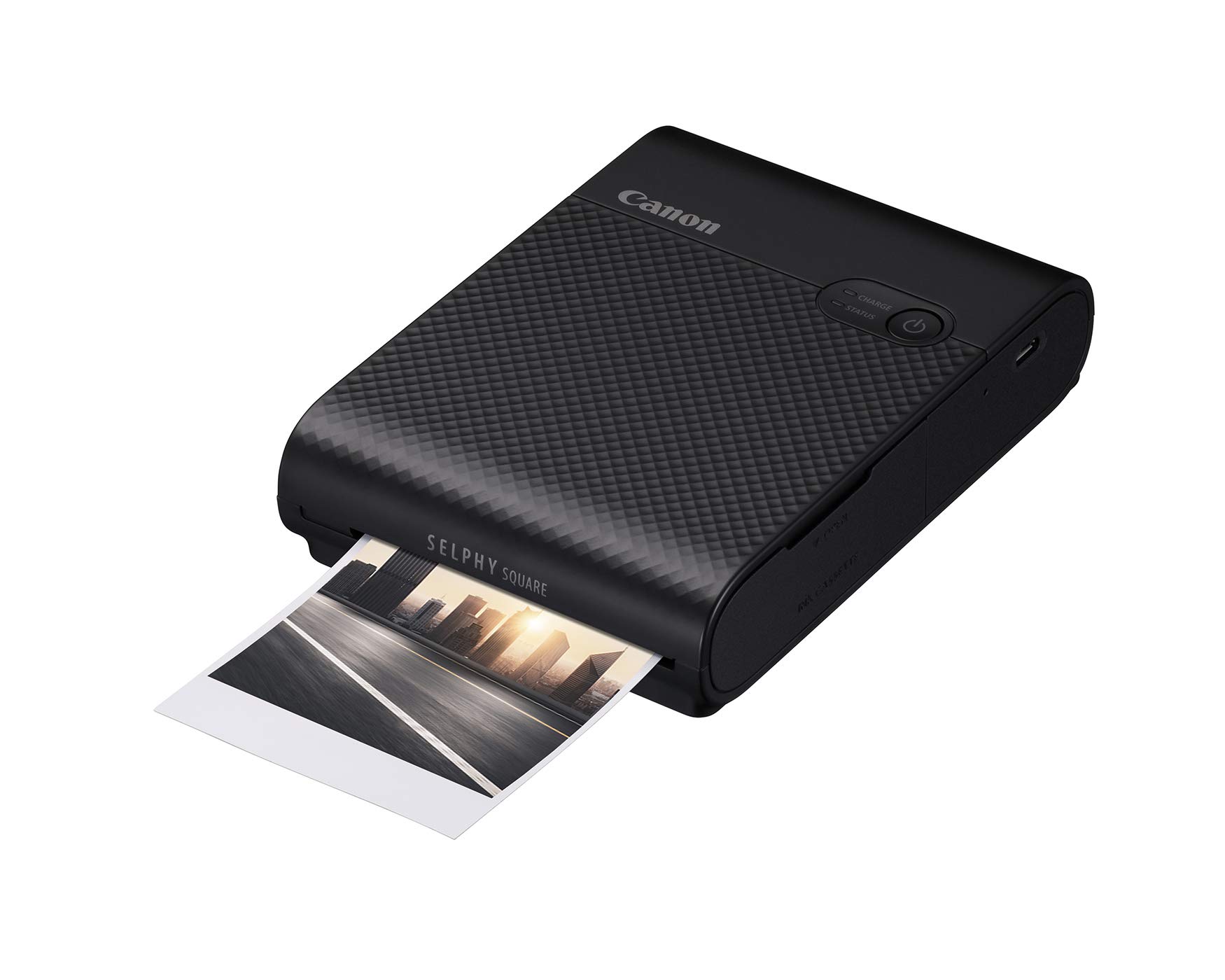 Canon SELPHY QX10 Portable Square Photo Printer for iPhone or Android, Black