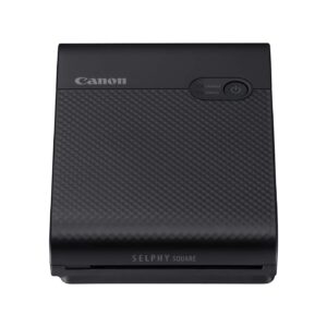 Canon SELPHY QX10 Portable Square Photo Printer for iPhone or Android, Black