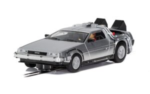 scalextric back to the future delorean 1:32 limited edition slot race car c4117