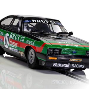 Scalextric Ford Capri MK III Brut Castrol 1:32 Slot Race Car C4101