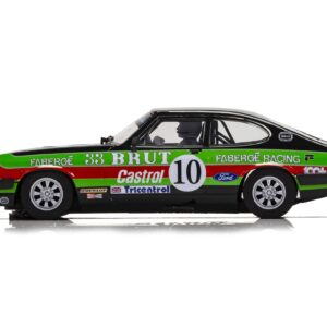 Scalextric Ford Capri MK III Brut Castrol 1:32 Slot Race Car C4101