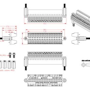 Ultra-Small RPi GPIO Terminal Block Breakout Board Module, for Raspberry Pi