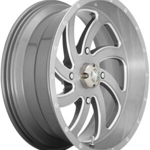 MSA Offroad Wheels MA36 20X7 4X137 BRUSH TITAN 00MM - M36-020737TI