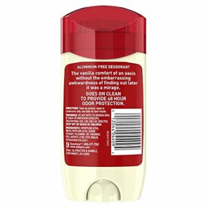 Old Spice Deodorant for Men, Oasis with Vanilla Notes Scent Inspired by Nature 3 Oz (Pack of 1)