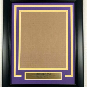 KOBE BRYANT LOS ANGELES LAKERS FRAMED FRAME KIT 4 YOUR 8X10 VERTICAL PHOTO