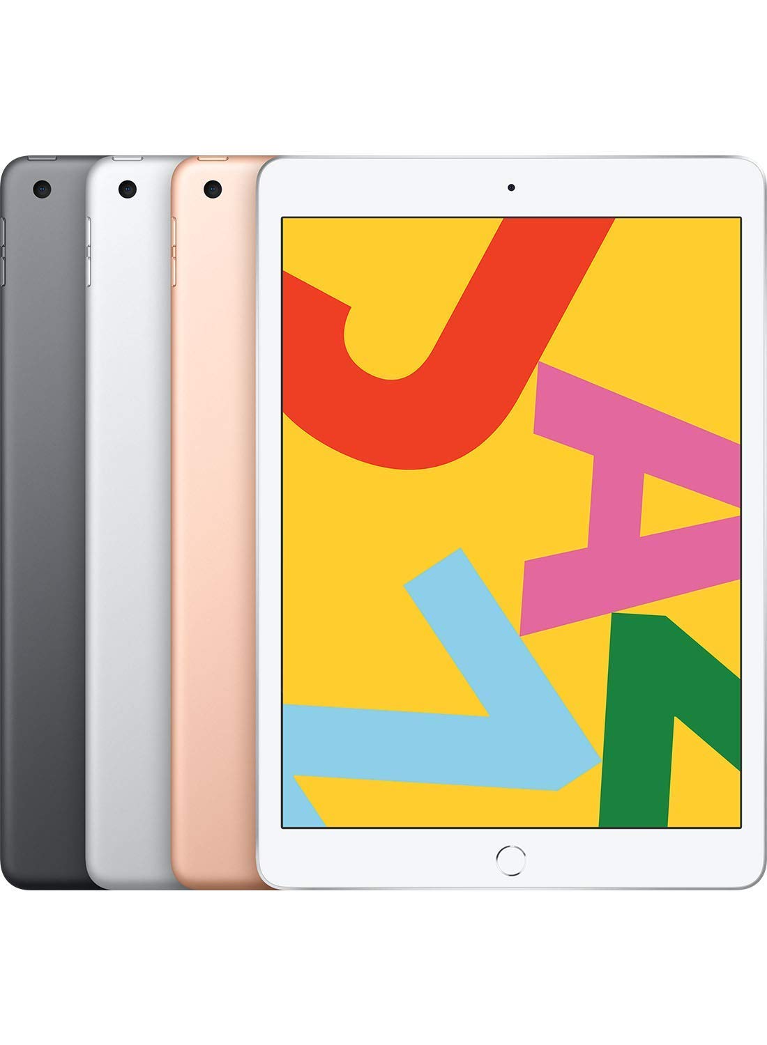 2019 Apple iPad (10.2-inch, Wi-Fi + Cellular, 32GB) - Gold (Renewed)