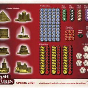 Clash of Cultures: Monumental Edition | Board Game WizKids - New Edition