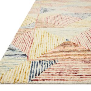 Loloi II Spectrum Collection SPE-01 Ivory/Multi 7'-9" x 9'-9" Area Rug