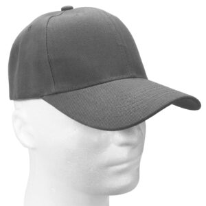 2pcs Baseball Cap for Men Women Adjustable Size for Outdoor Activities Dark Grey/Dark Grey