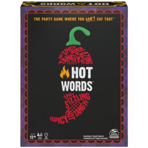 Spin Master Games Hot Words, Word Guessing Party Game, Board Game for Ages 12 & up, by Spin Master