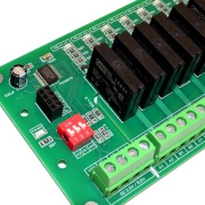 IOT Electronic 16 Channel I2C Solid State Relay Module Compatible for Arduino, Raspberry SSR 110V 240V Maximum Current per Relay – 2A Peak On Board LED Indicator with PCF8575 chip