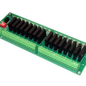 IOT Electronic 16 Channel I2C Solid State Relay Module Compatible for Arduino, Raspberry SSR 110V 240V Maximum Current per Relay – 2A Peak On Board LED Indicator with PCF8575 chip