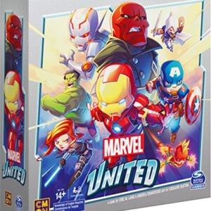 Marvel United, Award-Winning Superhero Cooperative Multiplayer Strategy Card Game Captain America Hulk, for Adults, Families and Kids Ages 14 and up