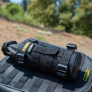 Nelson-Rigg Trails End Fuel Bottle Holder, mounts to MOLLE System or to Racks. Sold Each