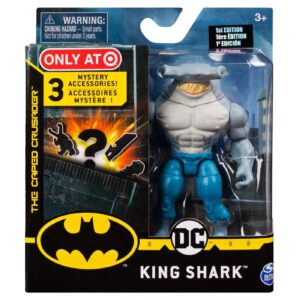 dc batman 2020 king shark (target exclusive) 4-inch action figure by spin master