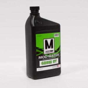 modmymods modwater pc coolant- green uv â€“ 1 liter (mod-0278)