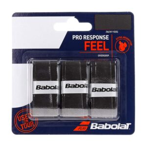 babolat pro response black tennis racquet overgrip